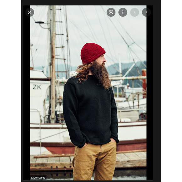 Filson | Sweaters | Men Filson 0 Merino Wool Crewneck Guide Fisherman ...